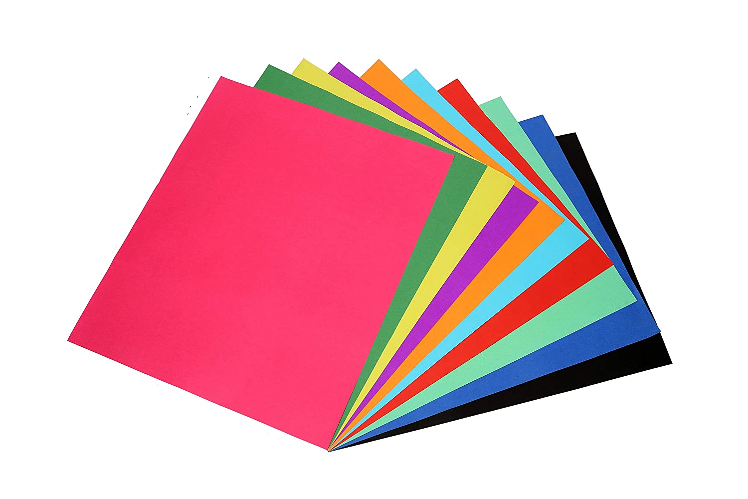 Buy 100 Multicolor Both Side 300 GSM Origami Paper, Size 14 x 14 cm for ...