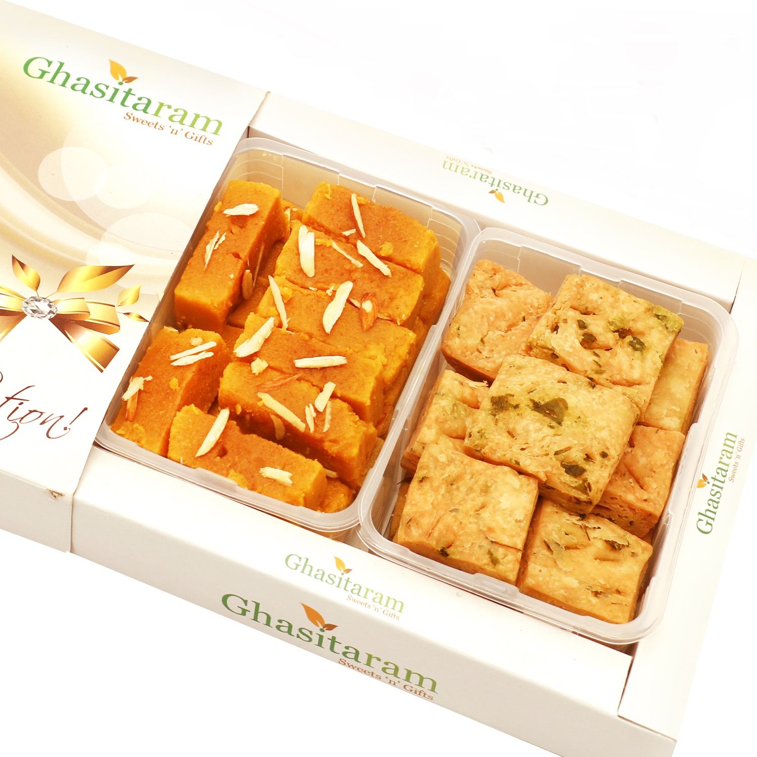 Buy Mithai Hampers - Mysore Pak and Methi Mathri Hamper Online @ ₹499 ...