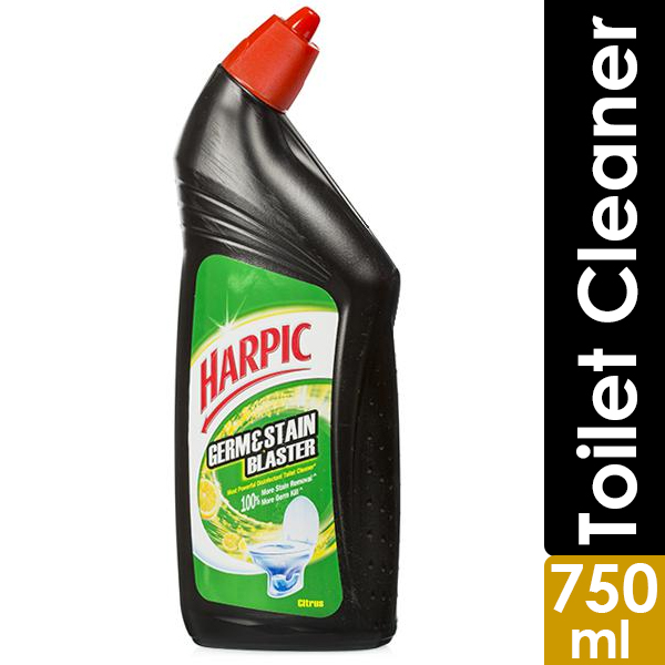 Buy Harpic Germ And Stain Blaster (Citrus) 750 Ml Online @ ₹141 from ...