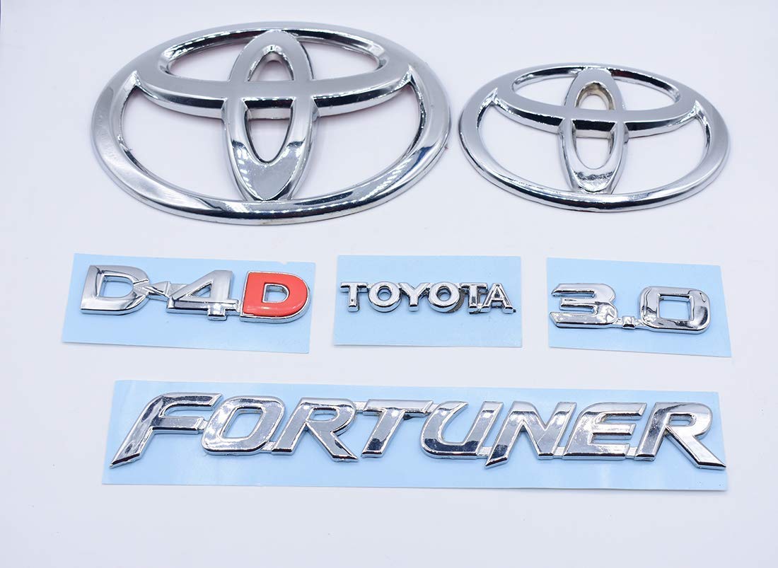 Buy Car Monogram Emblem Decals Logo for Toyota Fortuner Online @ ₹949 ...