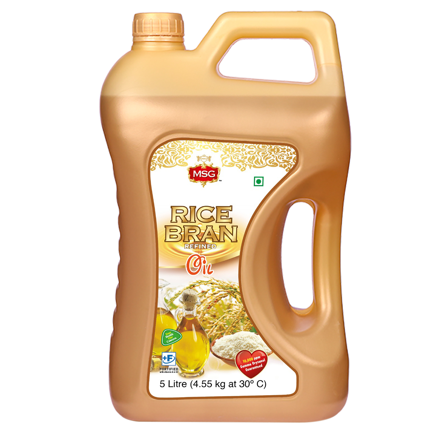 Buy MSG Premium Rice Bran Refined Oil 5L Online @ ₹1139 from ShopClues