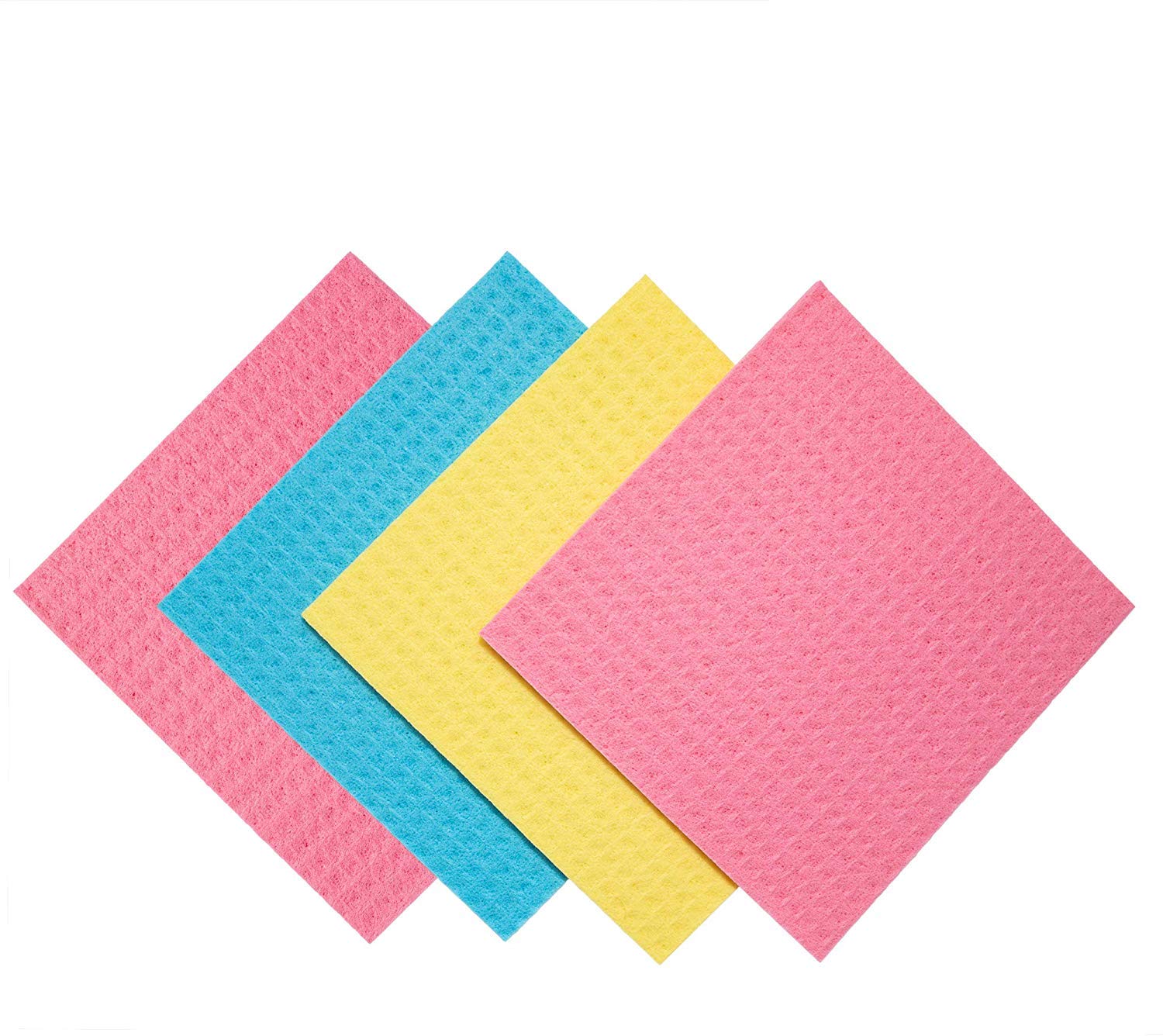 Buy Kitchen Wipe, Pack of 8, 100 Biodegradable Cellulose Wiping Sponge ...