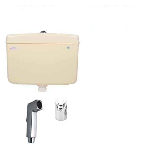 Buy SHRUTI PVC Dual 9.Ltr + 3.Ltr Center Push Flushing Cistern Ivory ...