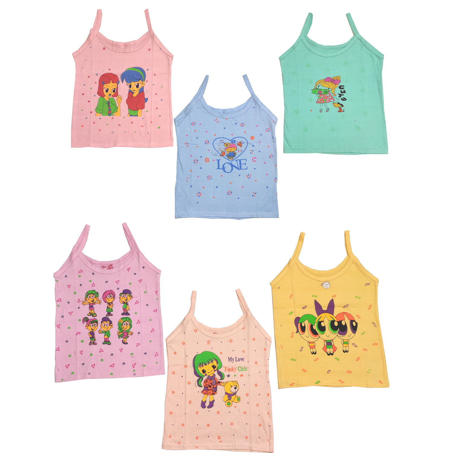 Buy Baby Basic Outfits Baby/Kids/Toddler Inner Wear Girls, Multi Color ...