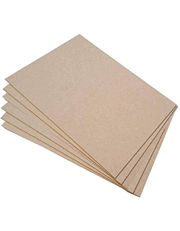 Buy Incredible Gifts MDF Boards Sheets for DIY Activity (Set of 6, 12in ...