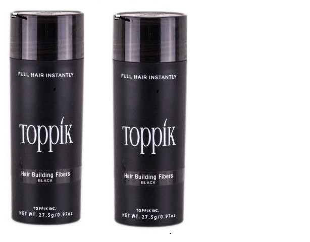 Buy Top-pik Hair Fibers Black Color 27.5 grams,Hair Damag concealer ...