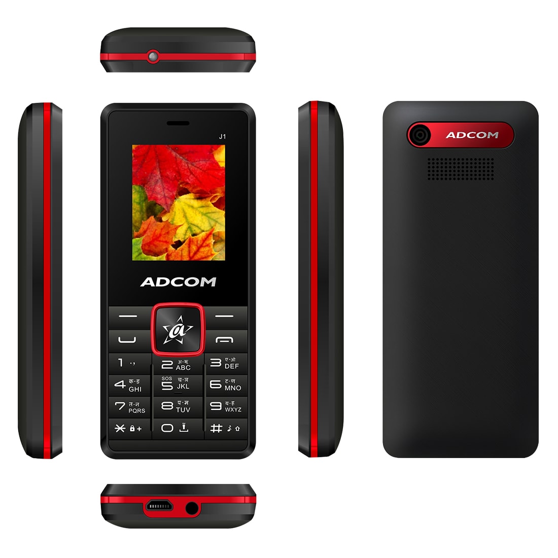 Buy Adcom J1 Voice Changer Dual Sim Mobile Phone with Wireless FM Radio ...