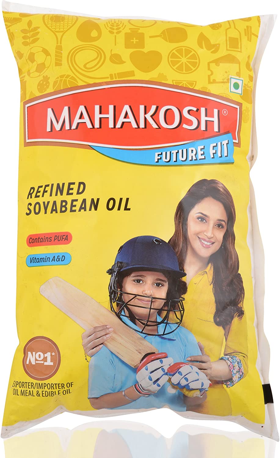 Buy Mahakosh-Refined Soyabean Oil-1 Ltr Online @ ₹124 from ShopClues