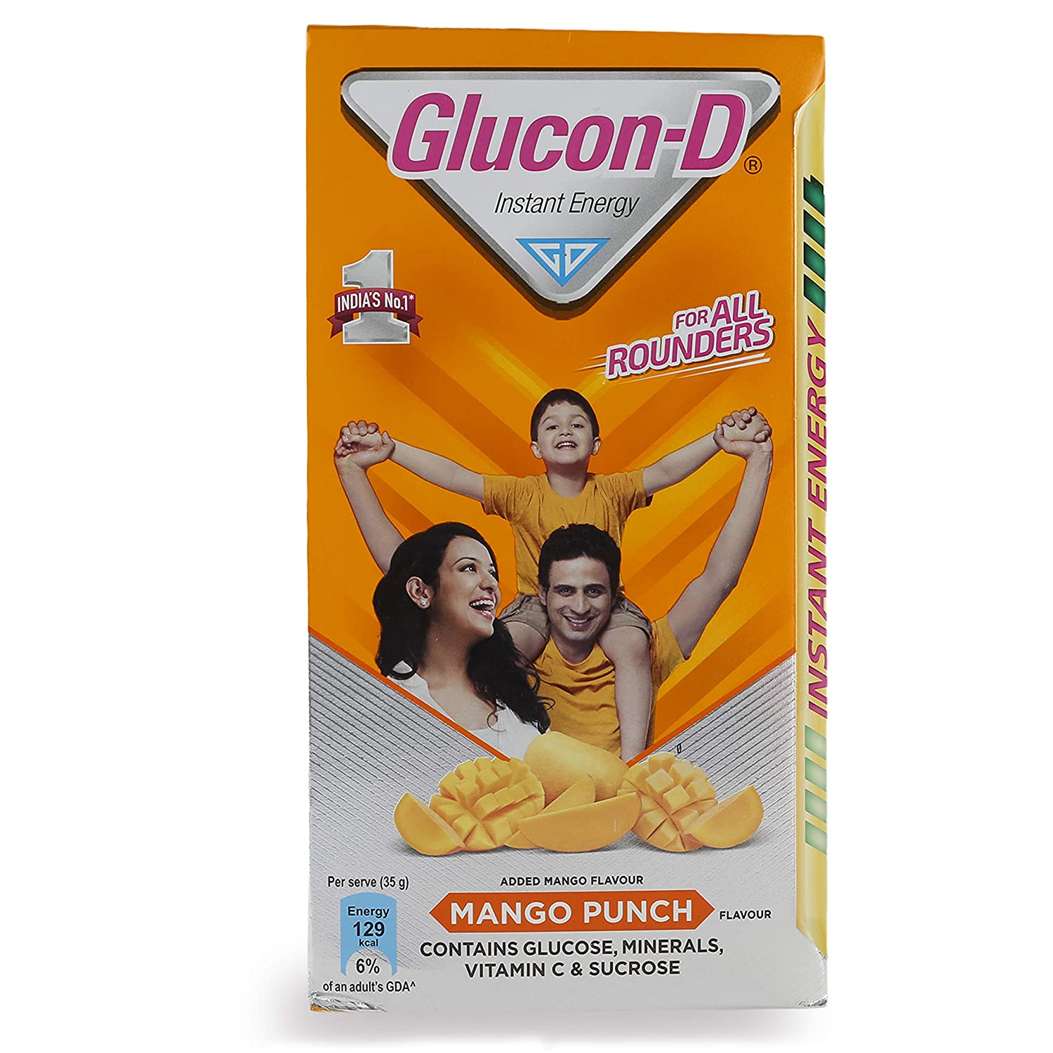 Buy Glucon-D-Mango Energy Drink Pouch-1 Kg Online @ ₹310 from ShopClues