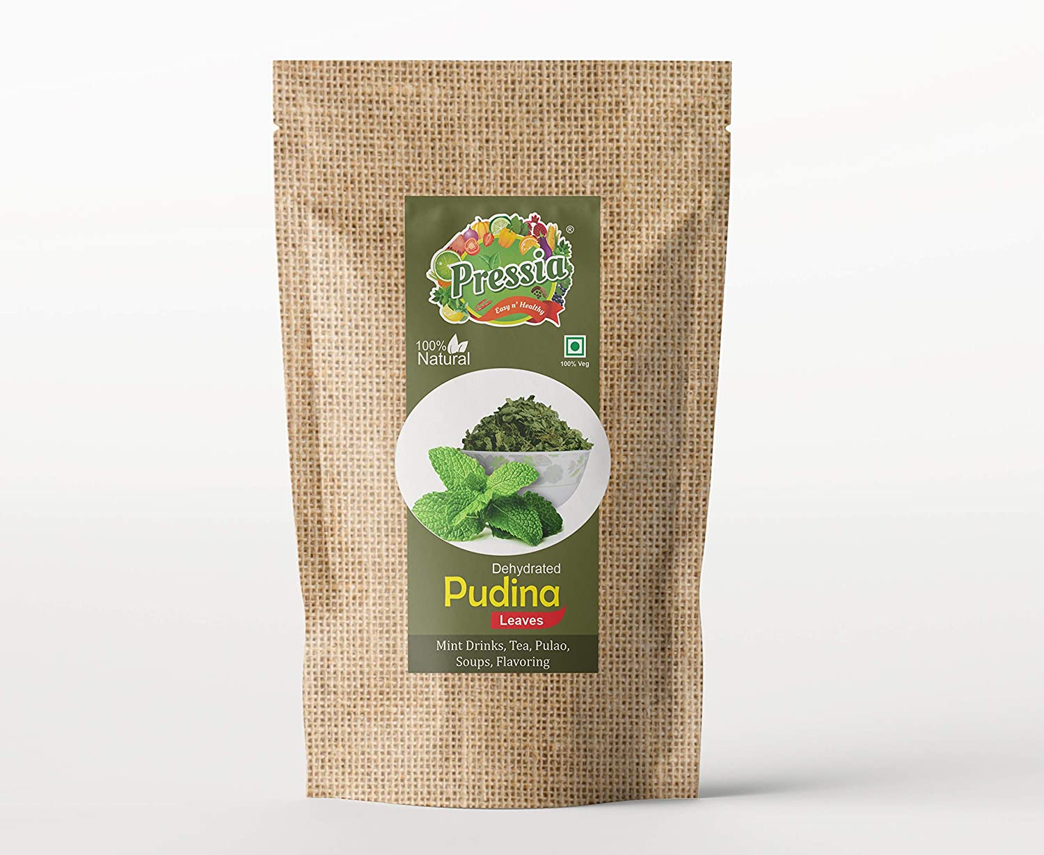 Buy Pressia Tulsi Leaves 50g, Life Tea Mix 50g, Pudina Leaves 50g ...