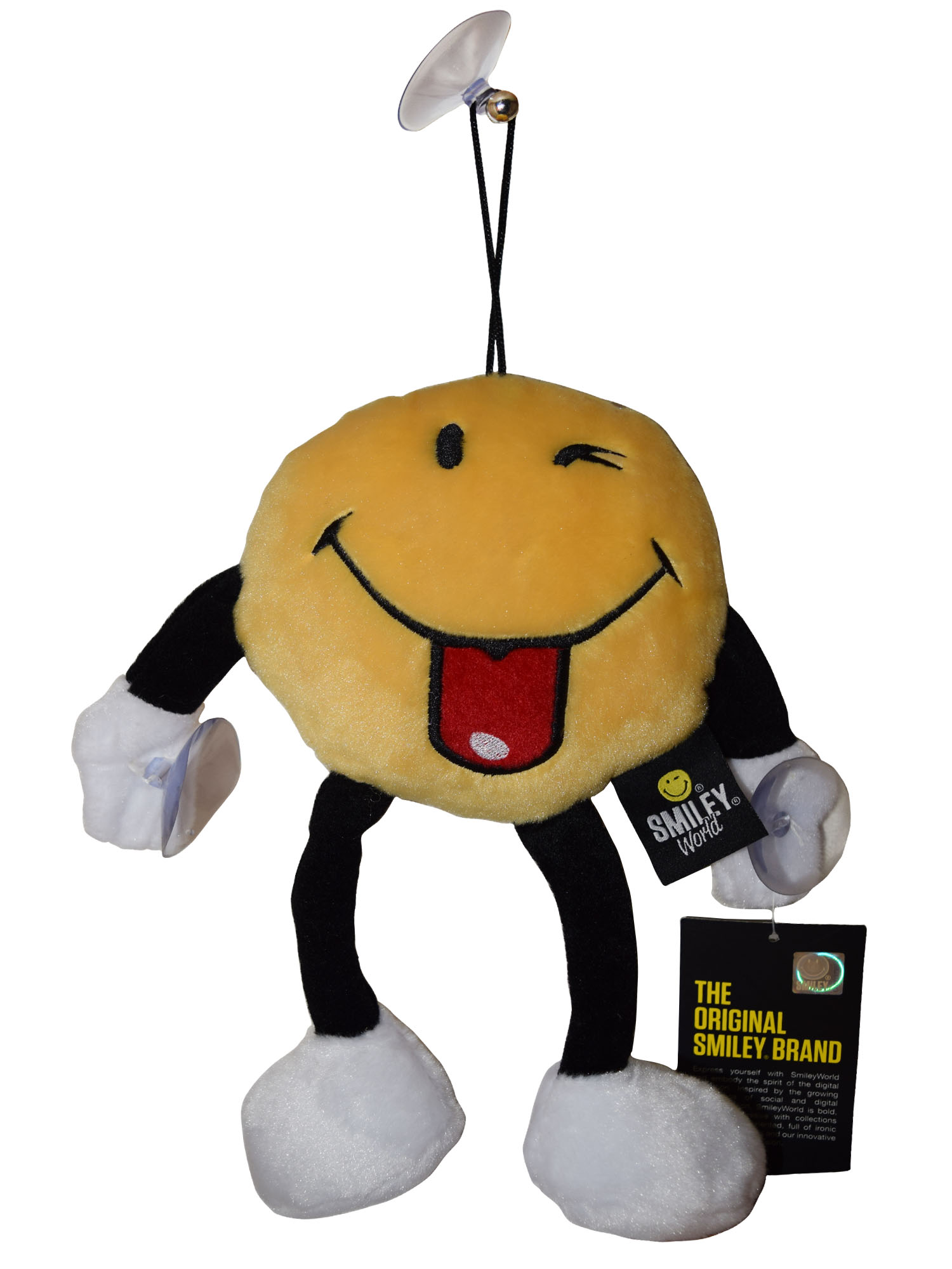 Buy ARCHIES WINKING FACE SMILEY STICK-ON GLASS WINDOW CAR HANGING ...