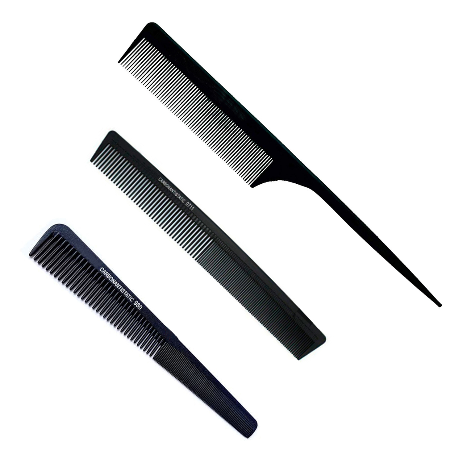 Buy Verceys Black Carbon Antistatic Comb (No 06600, 0711 980) Anti ...