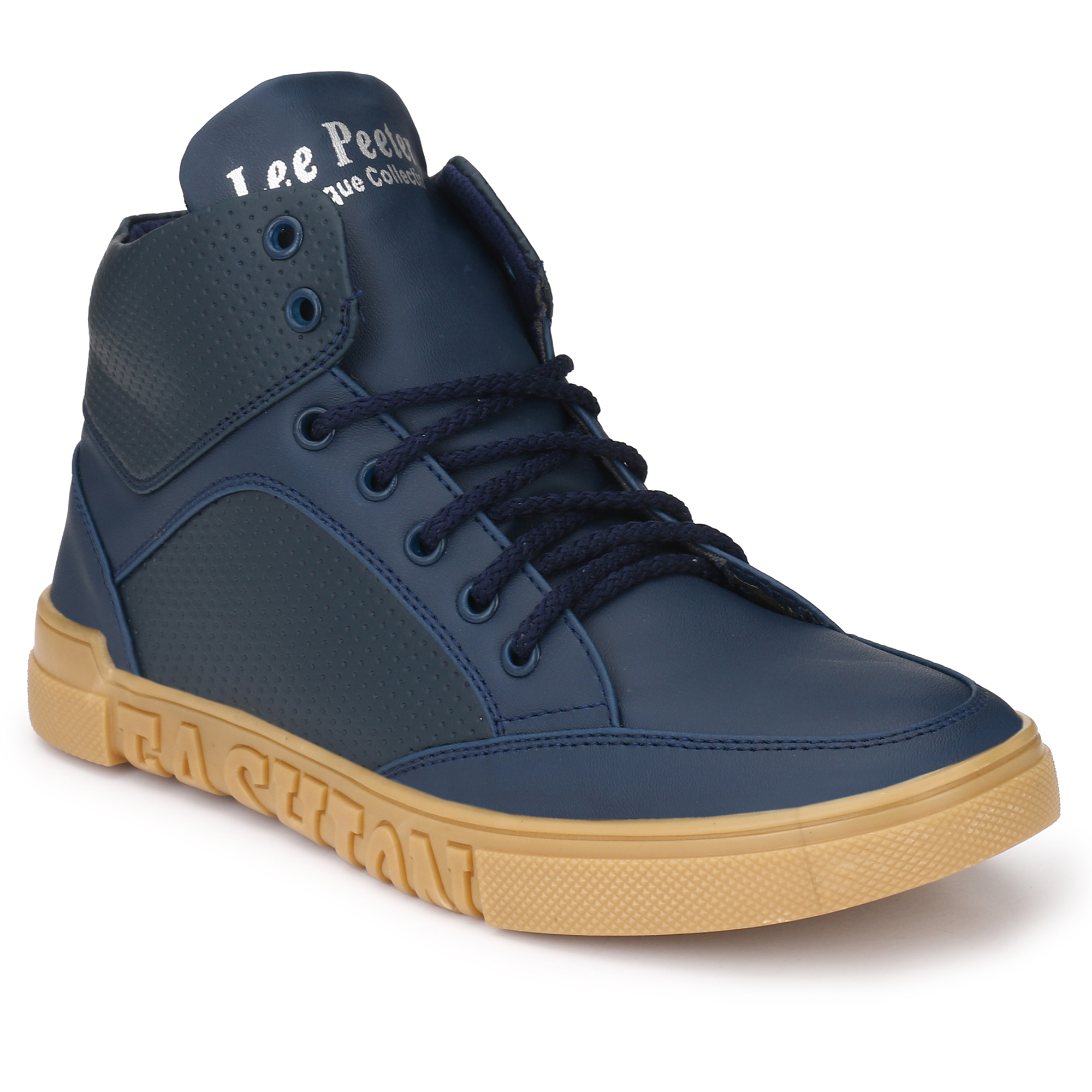 Buy Lee Peeter Men's Blue Casual Boot Online @ ₹636 from ShopClues