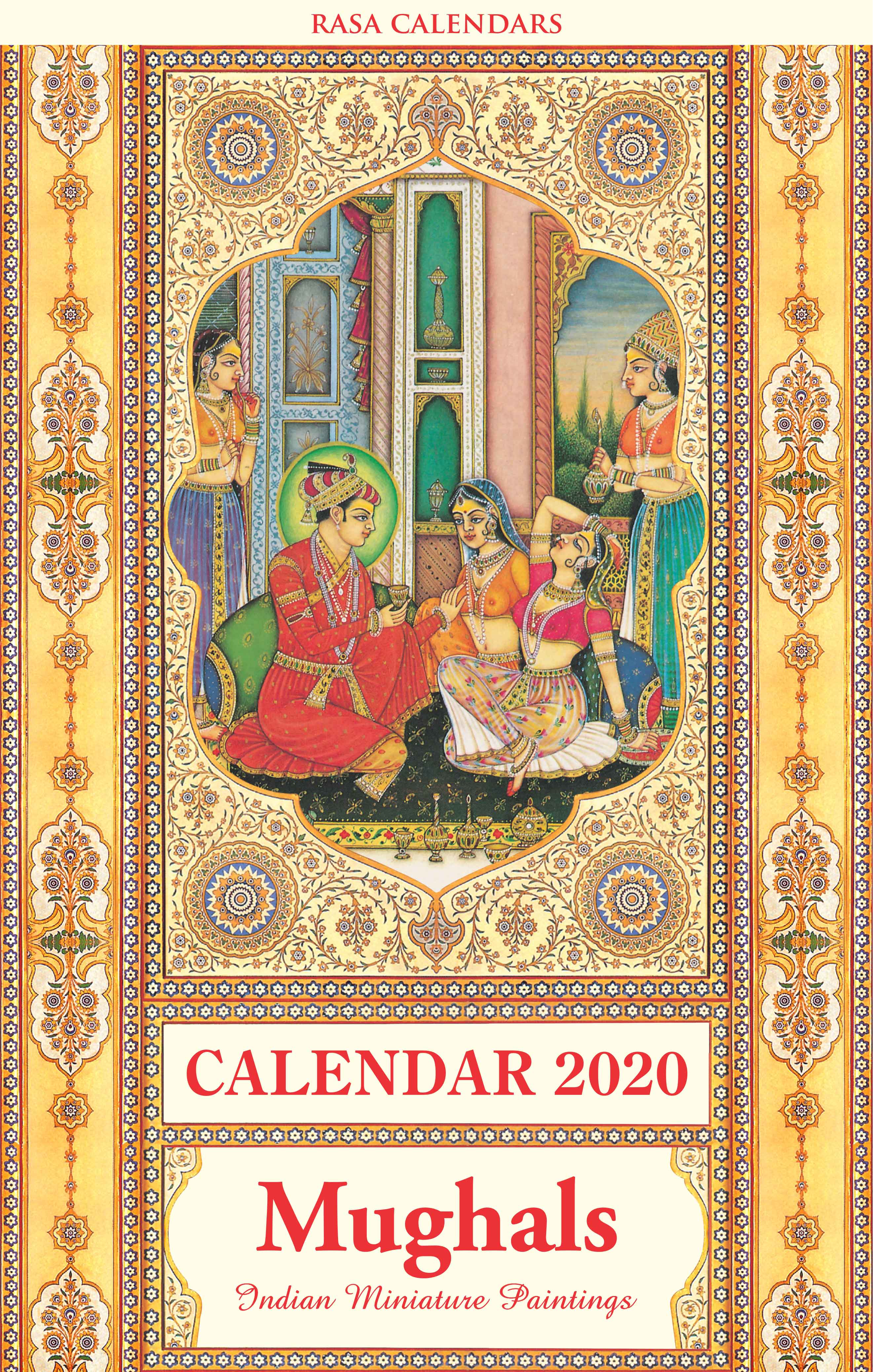 Buy Mughals Wall Calendar 2020, Adoring Illustrations of the Mughal Era ...
