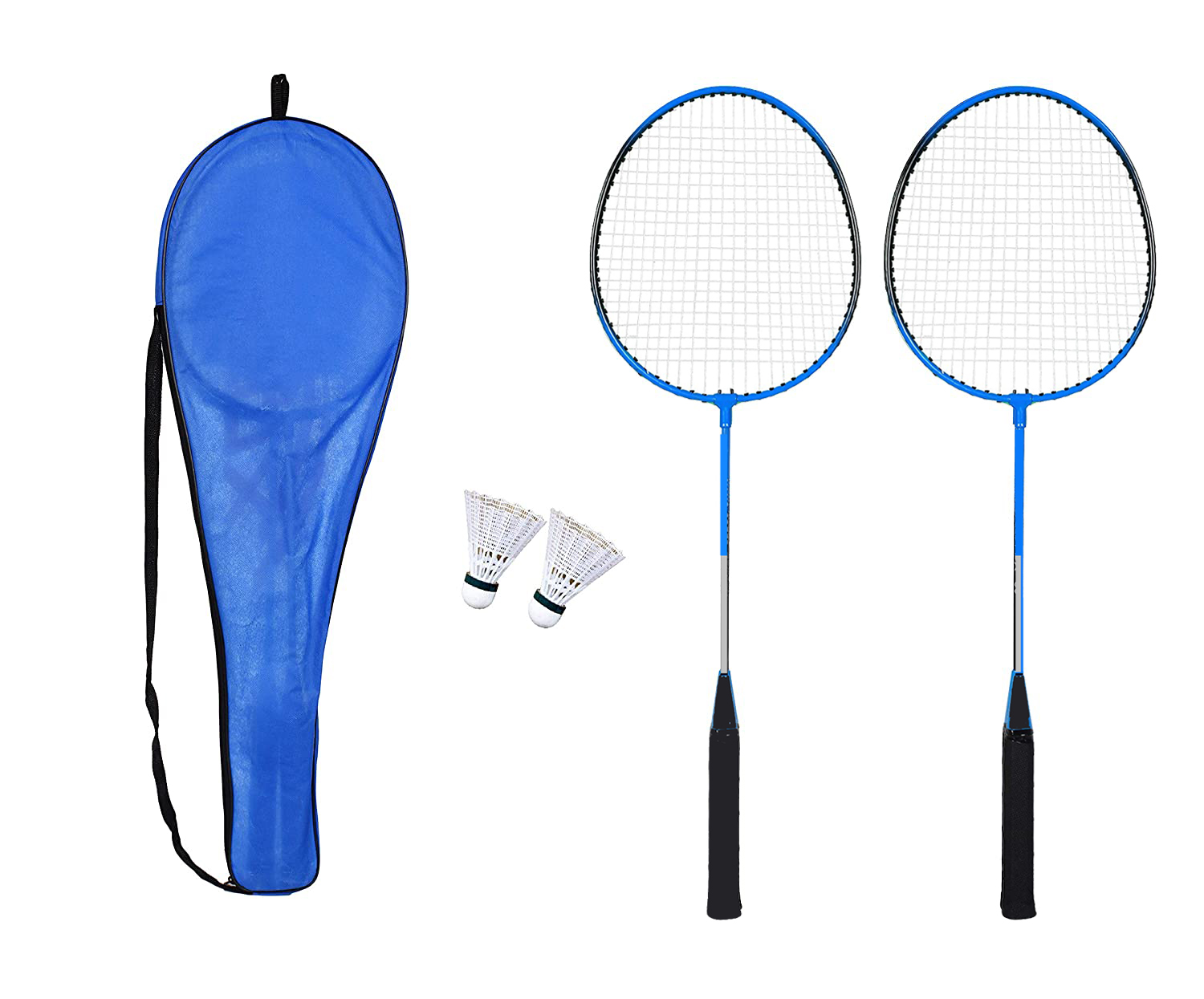 Buy G-Plus Badminton Racket Combo Pack With 2 Pieces Nylon Shuttlecock ...