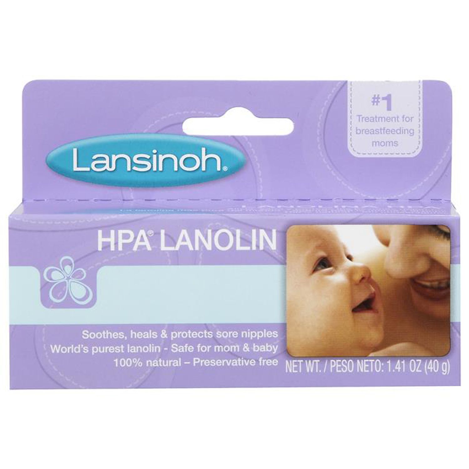 Buy Lansinoh HPA Lanolin Nipple Cream - 40g (1.41oz) Online @ ₹2975 ...