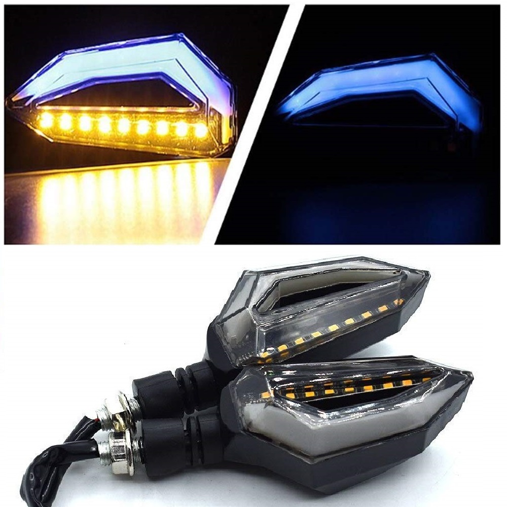 Buy Generox Dual Color DRL Indicator for Hero Splendor Plus- Set of 4 ...