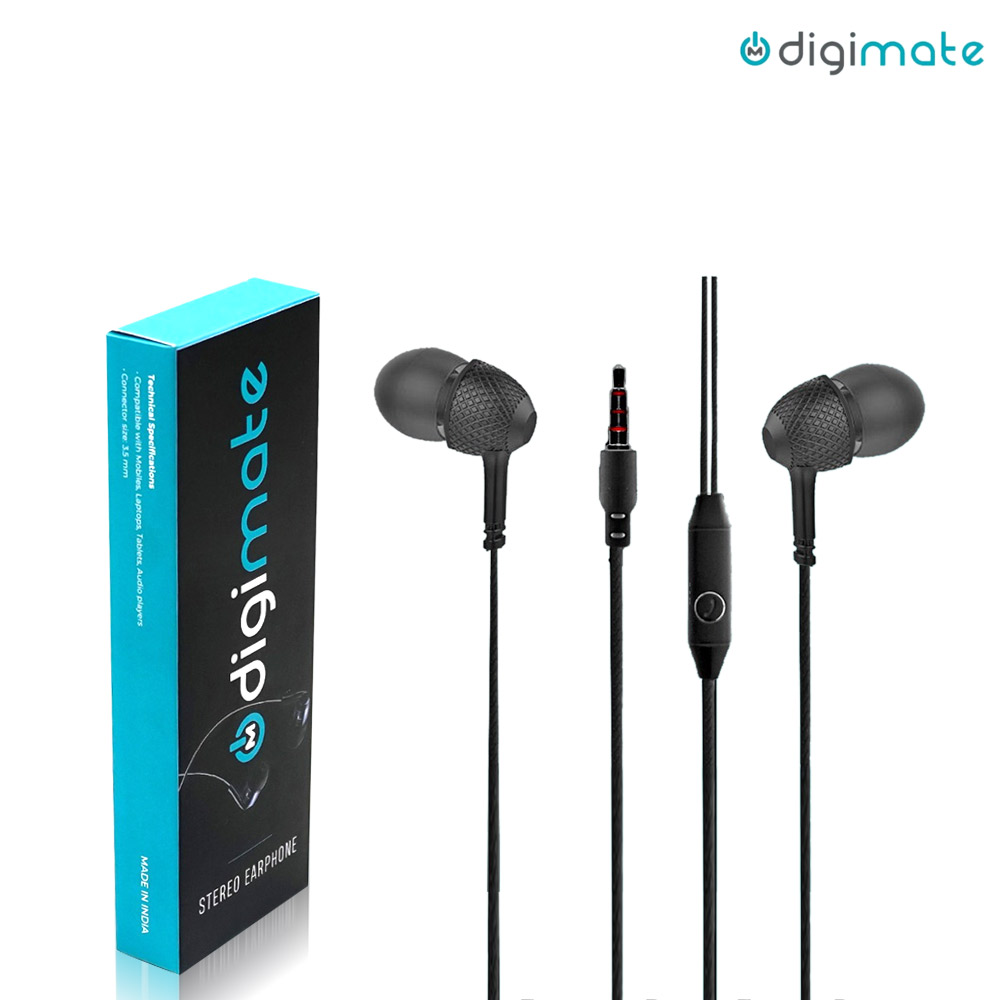 Buy DM-01 In the Ear Extra Bass Wired Earphone With Mic Online @ ₹149 ...