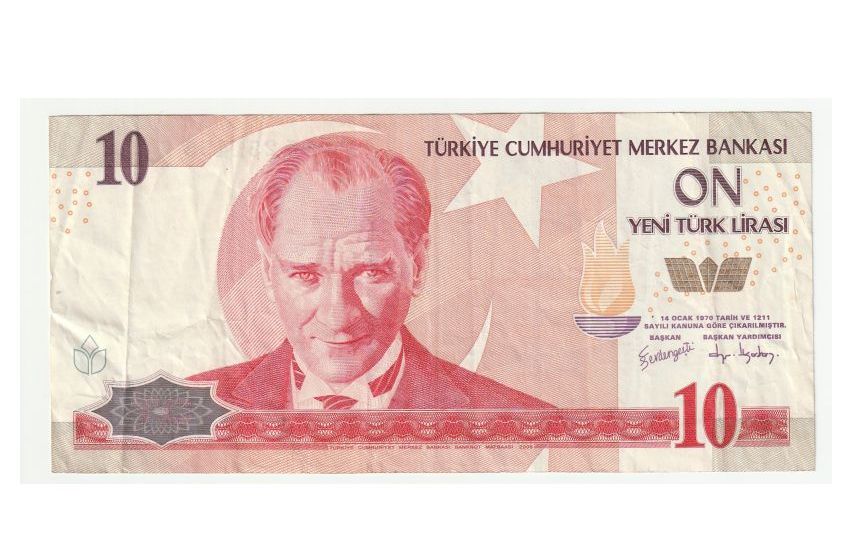 Buy 10 Lira of New Turkish Extremely Rare Note Online @ ₹1299 from ...