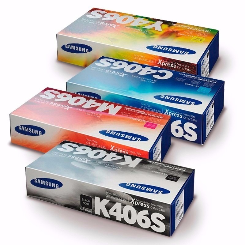 Buy Samsung CLT-406S Toner Cartridge For Use CLP-360,365,365W,CLX-3300 ...