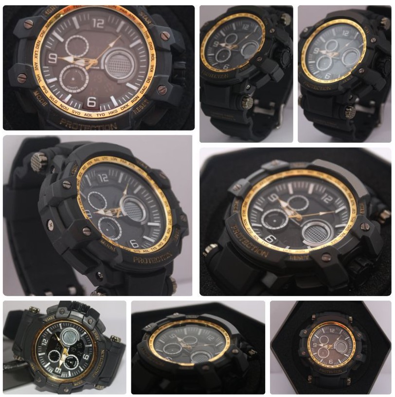 Buy GShocck AR-745 Analog-Digital Navy Colour Dial Men's Watch Online ...