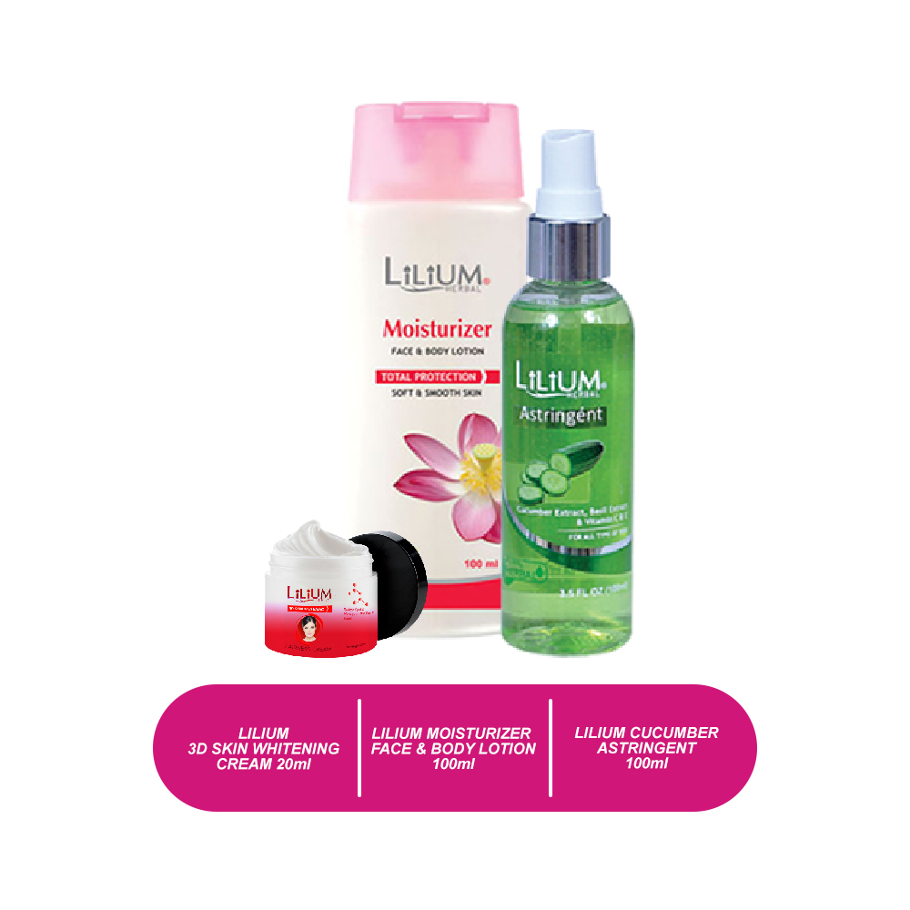 Buy Lilium Fruit Facial Kit, Lemon Hair Remover & Body Care Product Set ...