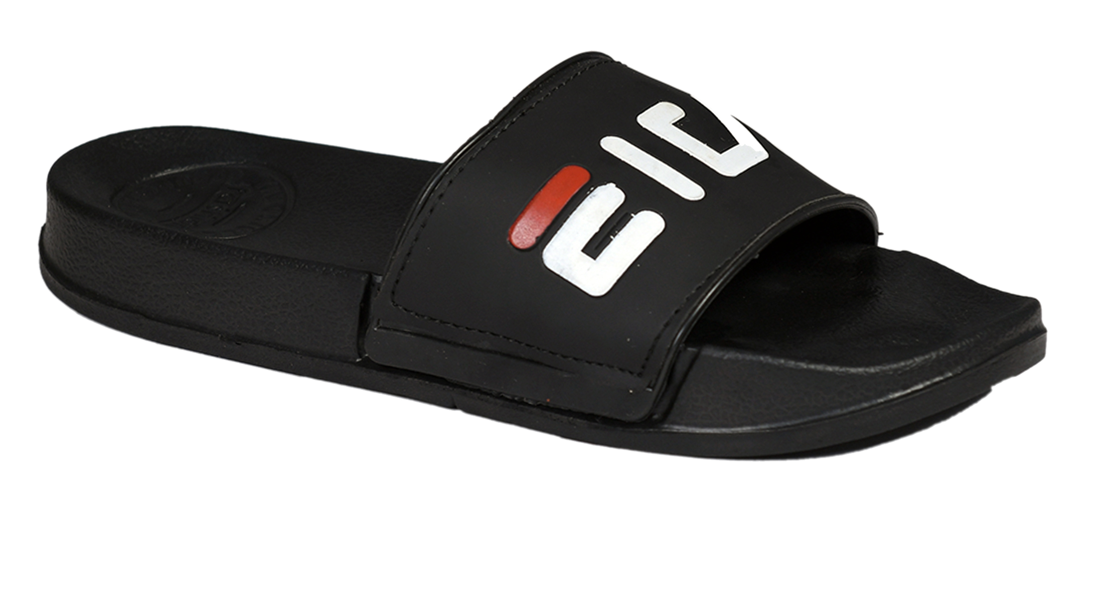 Buy Men's Black Slide Slippers Online @ ₹279 from ShopClues