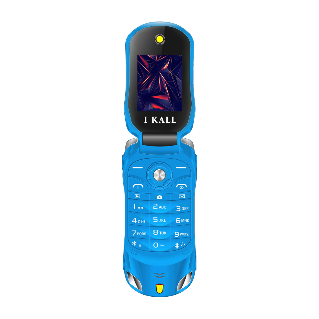 Buy I Kall K19 New Car Mobile 1.8 Inch Display Dual Sim Phone Online ...