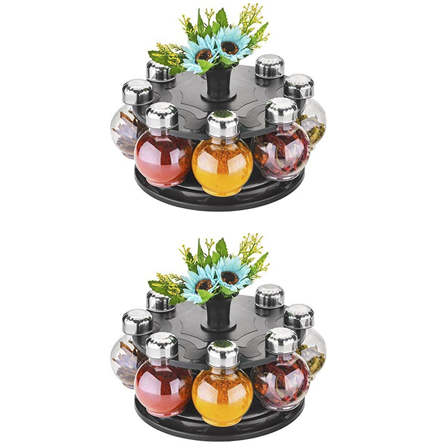 Buy Silver Shine Multi Purpose Spice Rack to Spice and Masala for ...