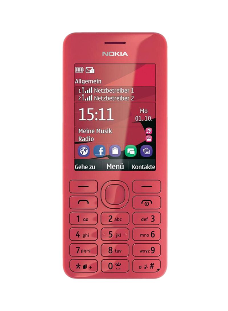 Buy (Refurbished) Nokia 206 (Dual Sim, 3.3 inches Display) - Superb ...