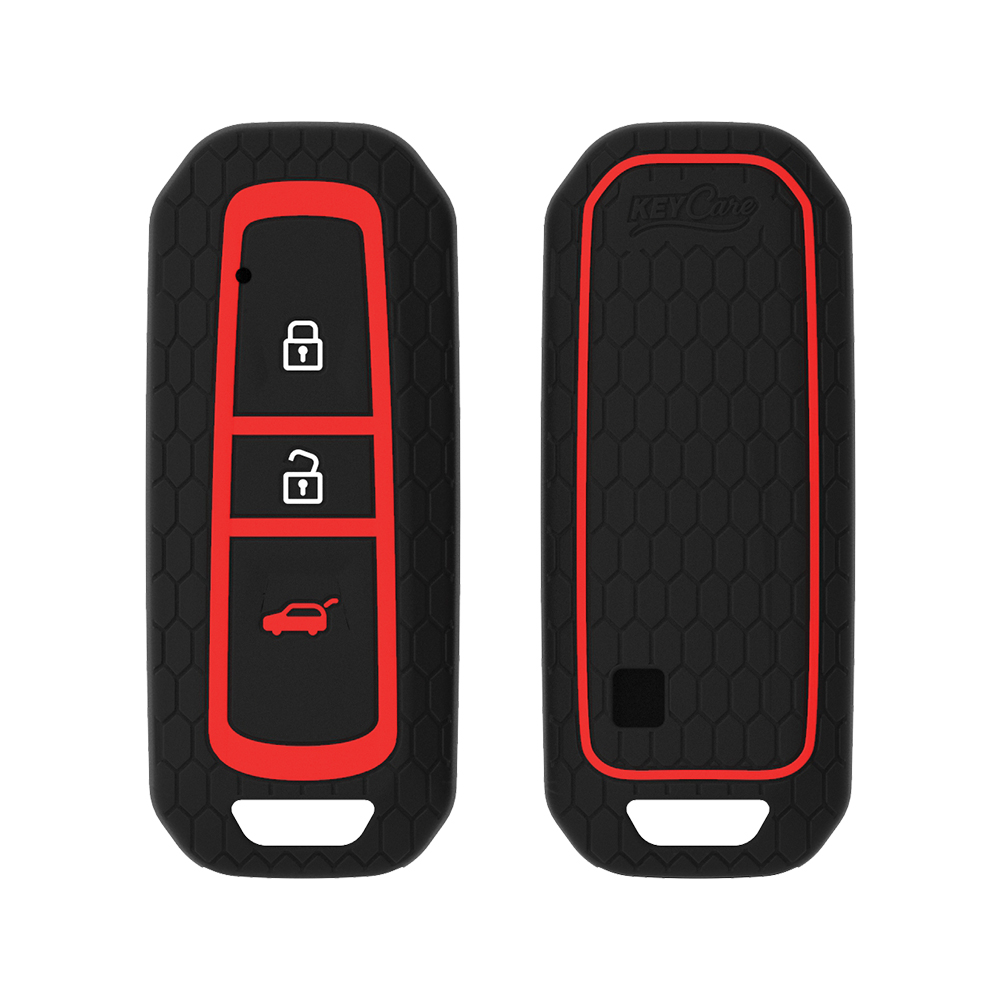 Buy Superior Quality Silicone Key Cover for MG Hector Smart Key (Black ...