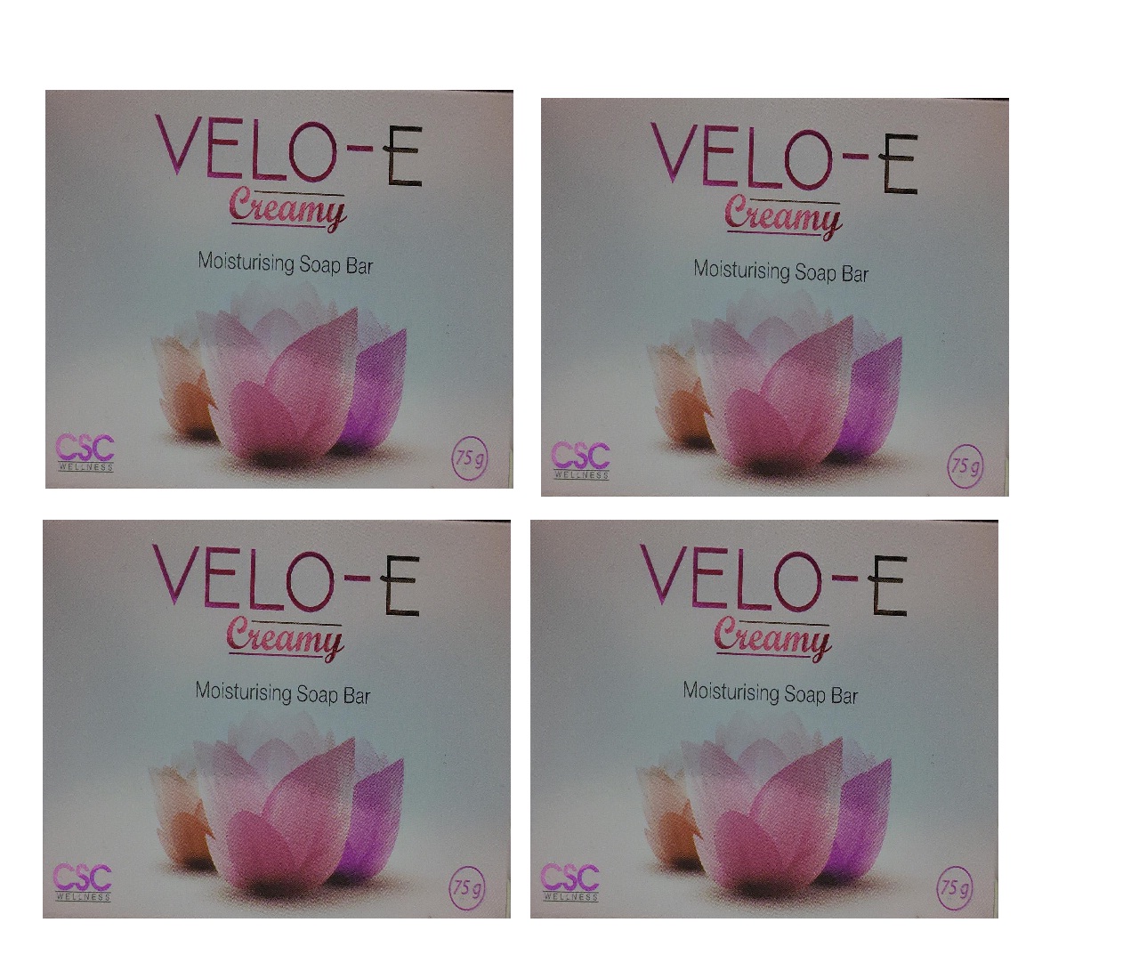 Buy Velo-E Creamy Moisturising Soap Pack 4 Online - Get 10% Off