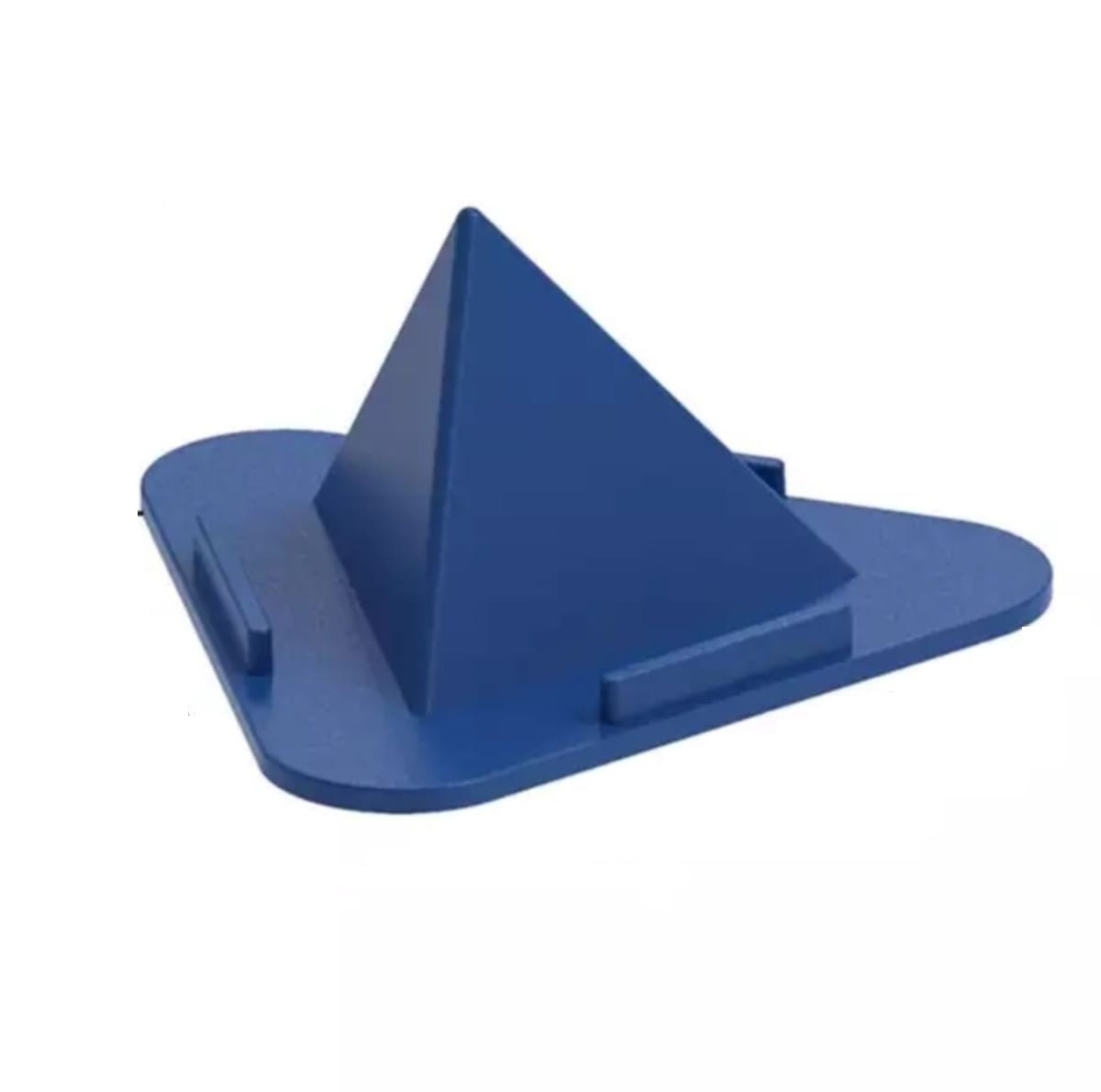 Buy S4 Hard Plastic Pyramid Shape Mobile Phone Holder Stand, Desktop ...