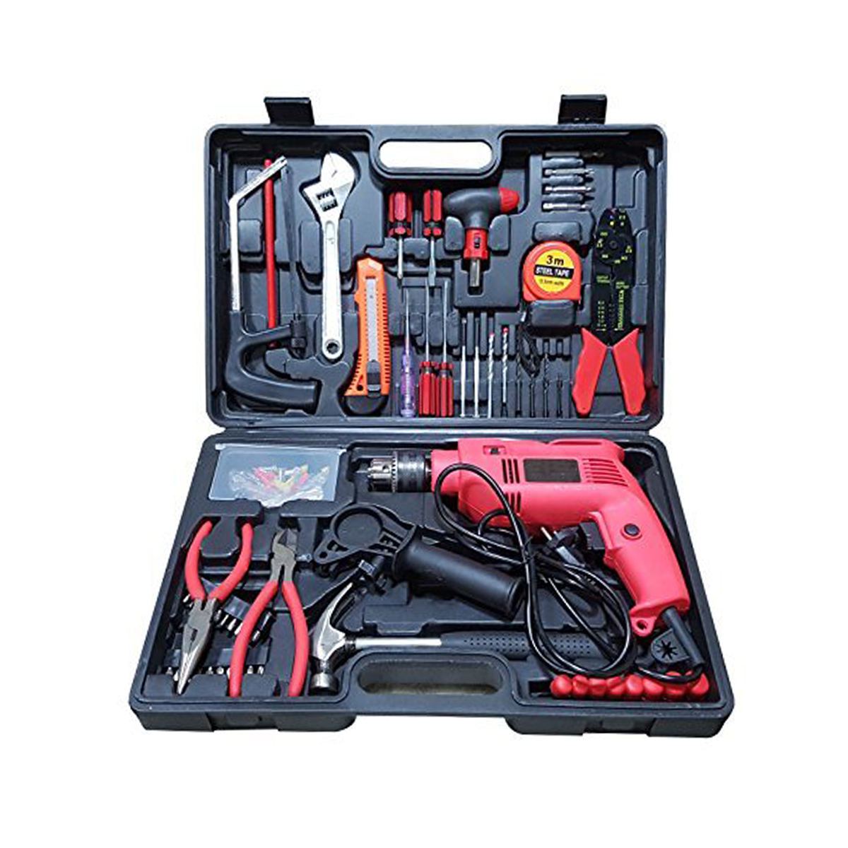 Buy Shopper52 13mm Electric Drill Machine with 101Pcs Tool Kit Set ...
