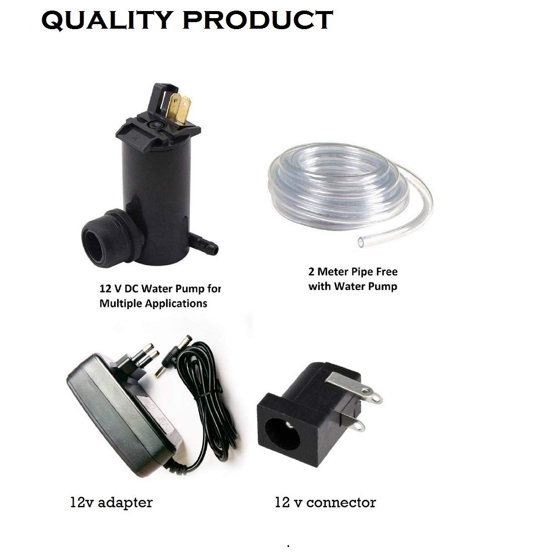 Buy UT 12V DC Water Pump for Multiple Applications, 12 V DC Submersible ...