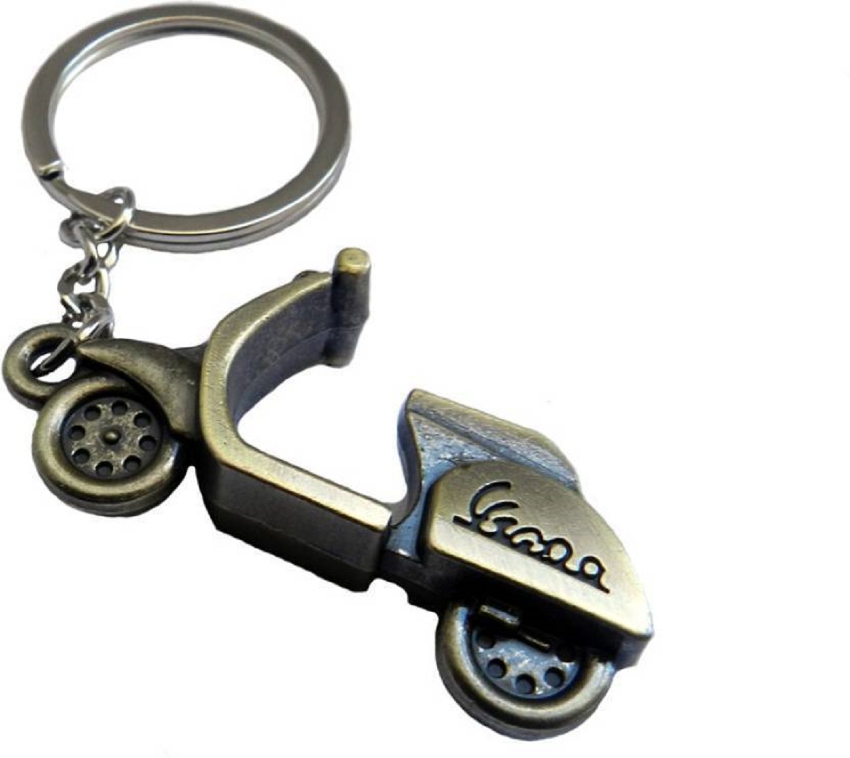 Buy KD COLLECTIONS Scooter Keychain Drive Safe Keychain Combo for Car ...