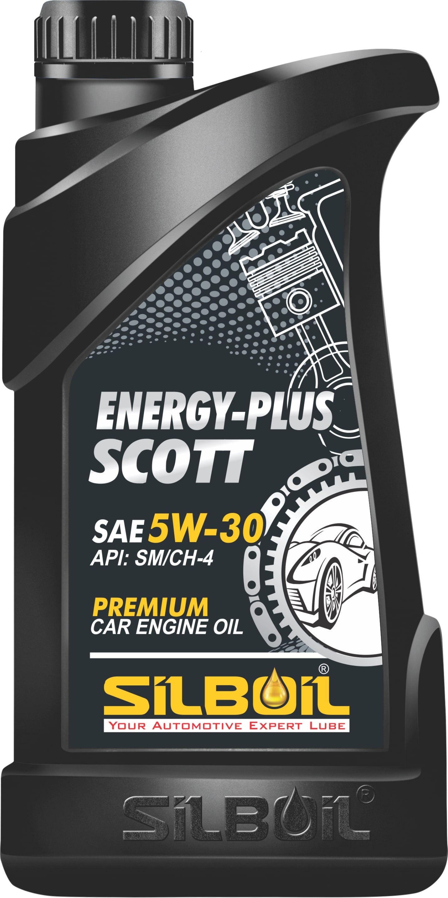 Buy Silboil Energy Plus Scott 5W-30 SM/CH-4 Fully Synthetic Engine Oil ...