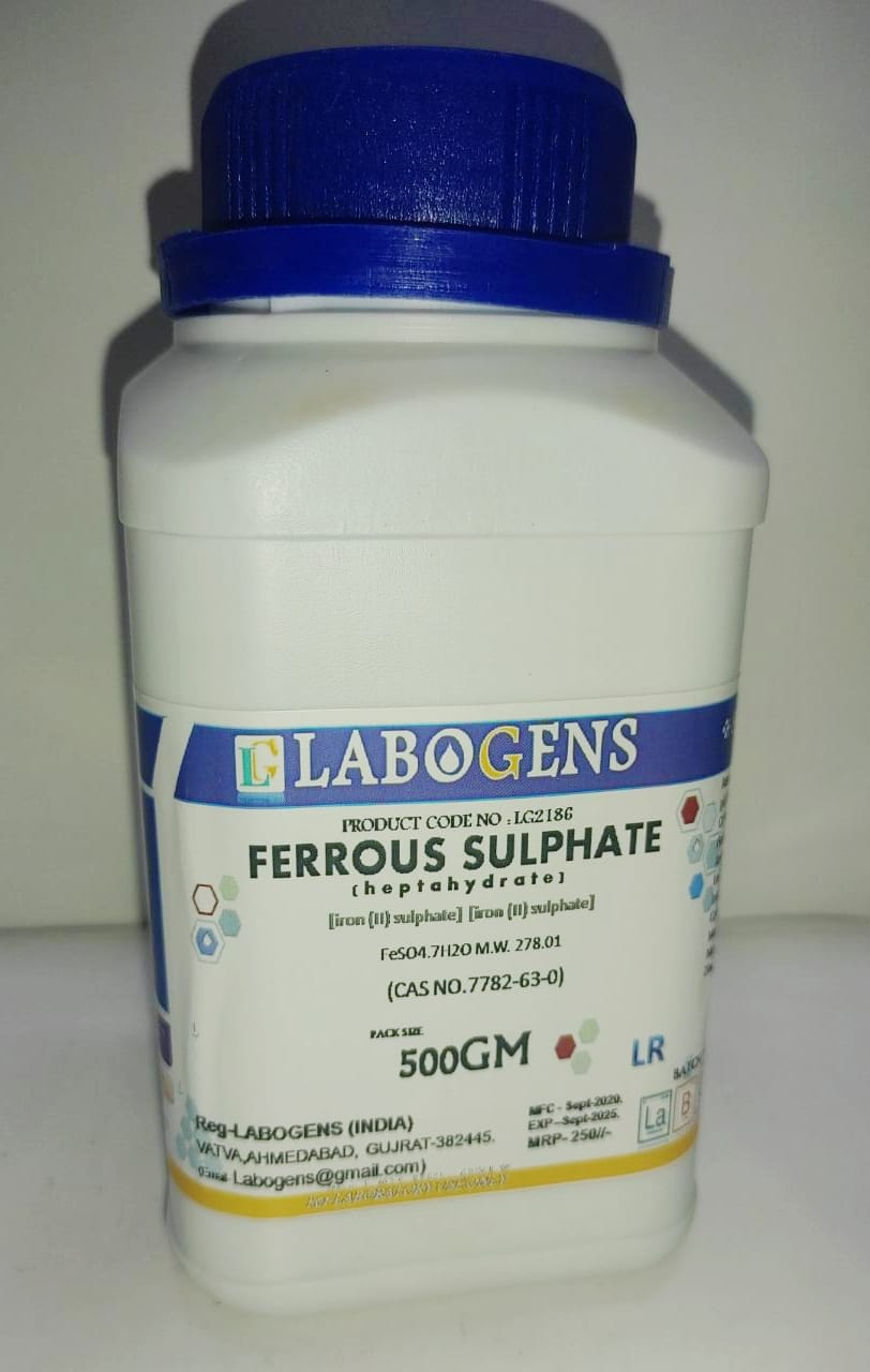 Buy FERROUS SULPHATE HEPTAHYDRATE 98.50 Extra Pure - 500 GM Online @ ₹200 from ShopClues