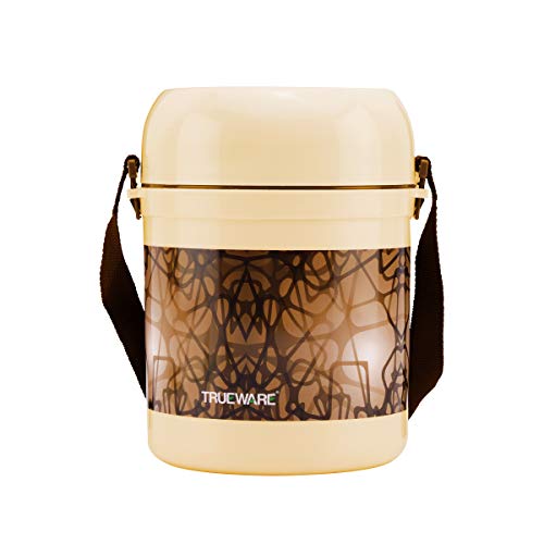 Buy Trueware Foody 3 Lunch Box 3 Plastic Containers Tiffin Insulated ...