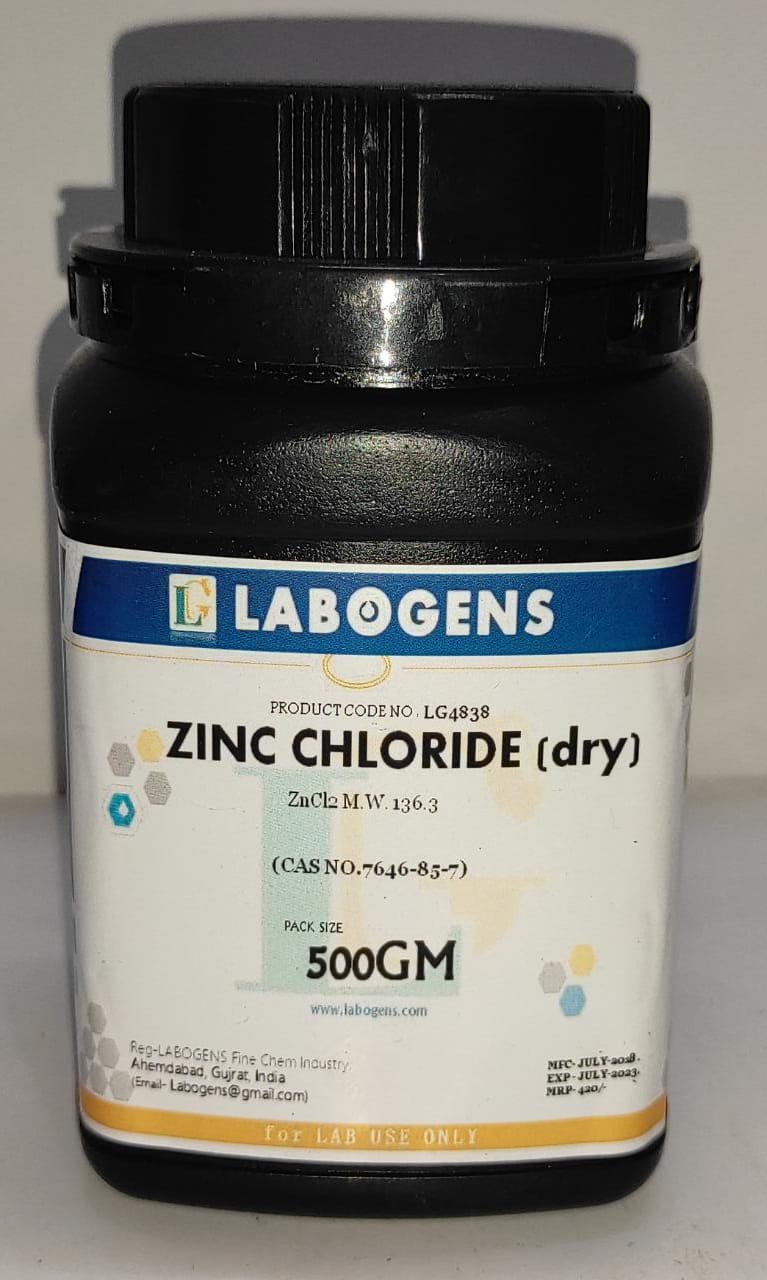 Buy ZINC CHLORIDE DRY 97 Extra Pure - 500 GM Online @ ₹400 from ShopClues