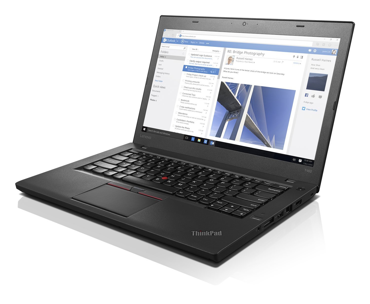 Buy Lenovo ThinkPad T460 Laptop Core i5-6TH GEN, 4GB RAM 500GB HDD ...