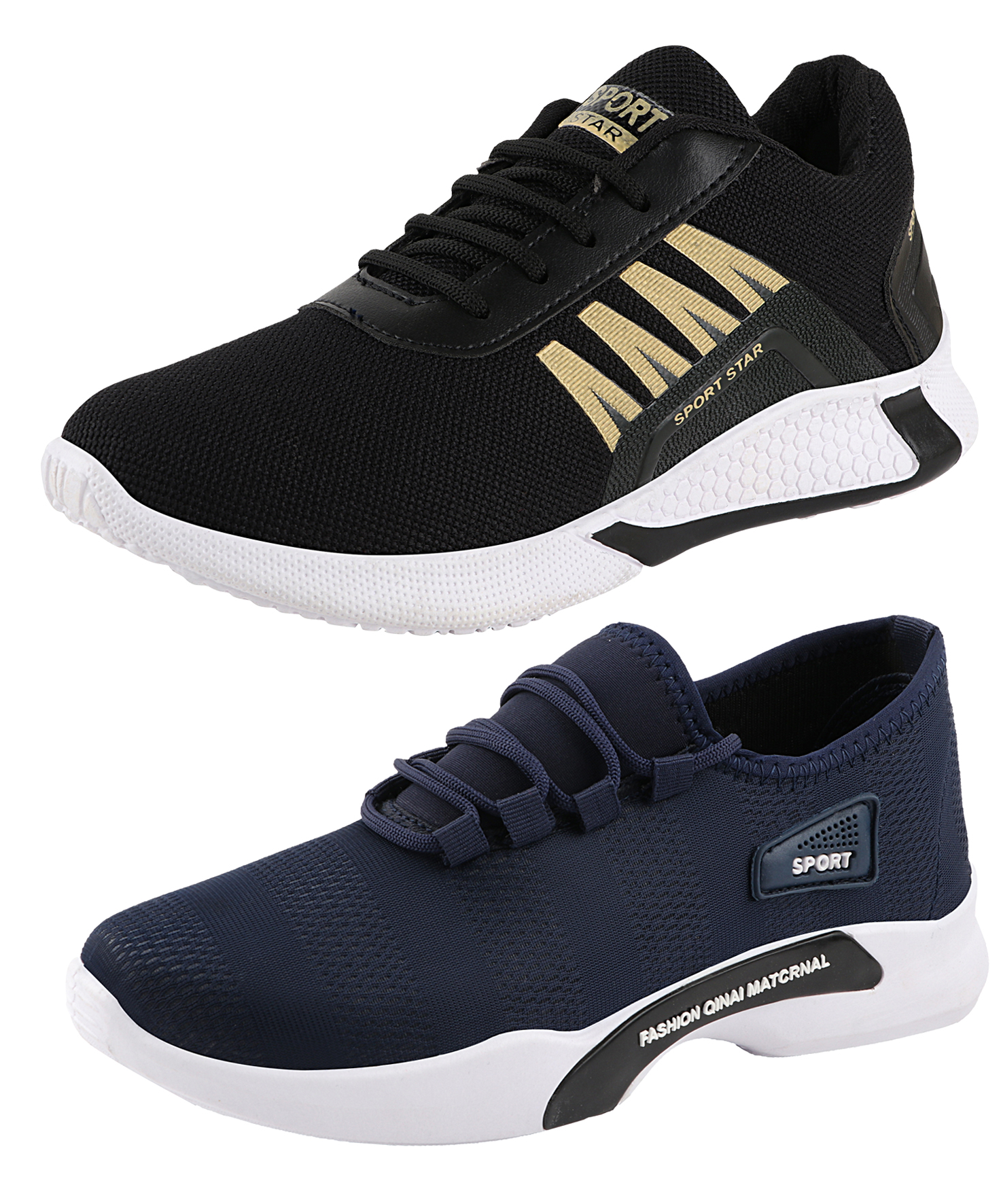 Buy Chevit Perfect Combo Pack of 02 Pairs Outdoors Casuals Shoes for ...