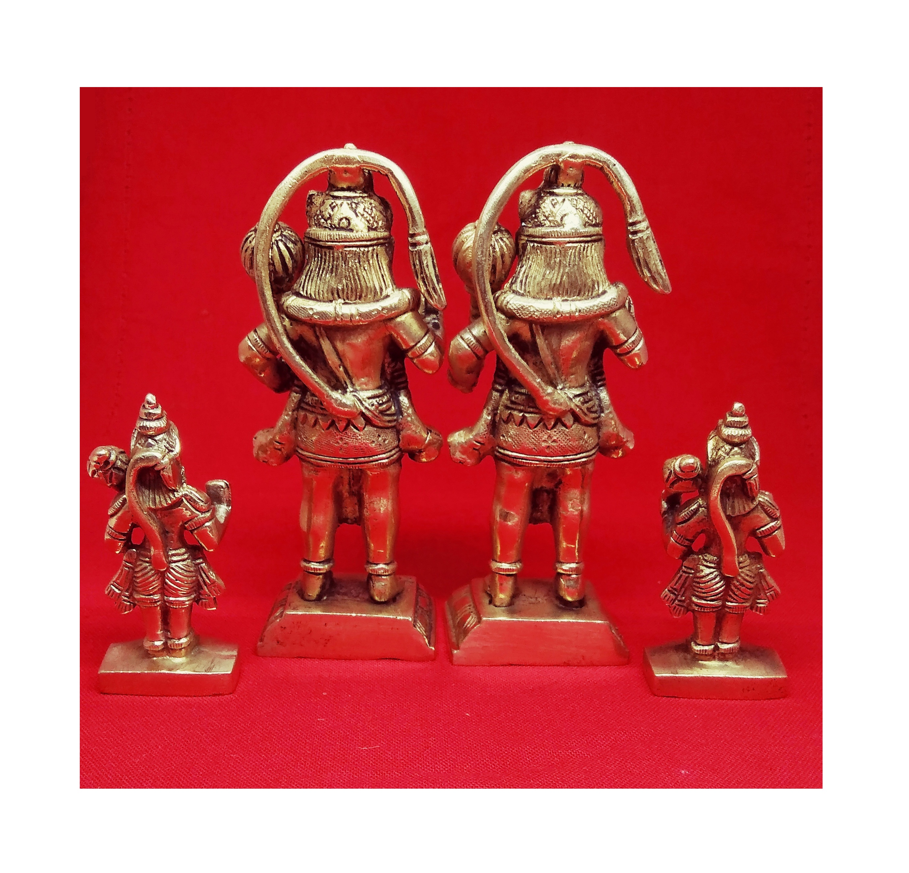 Buy Ashtadhatu Super Fine Quality Of Big And Small Hanuman Murti For ...