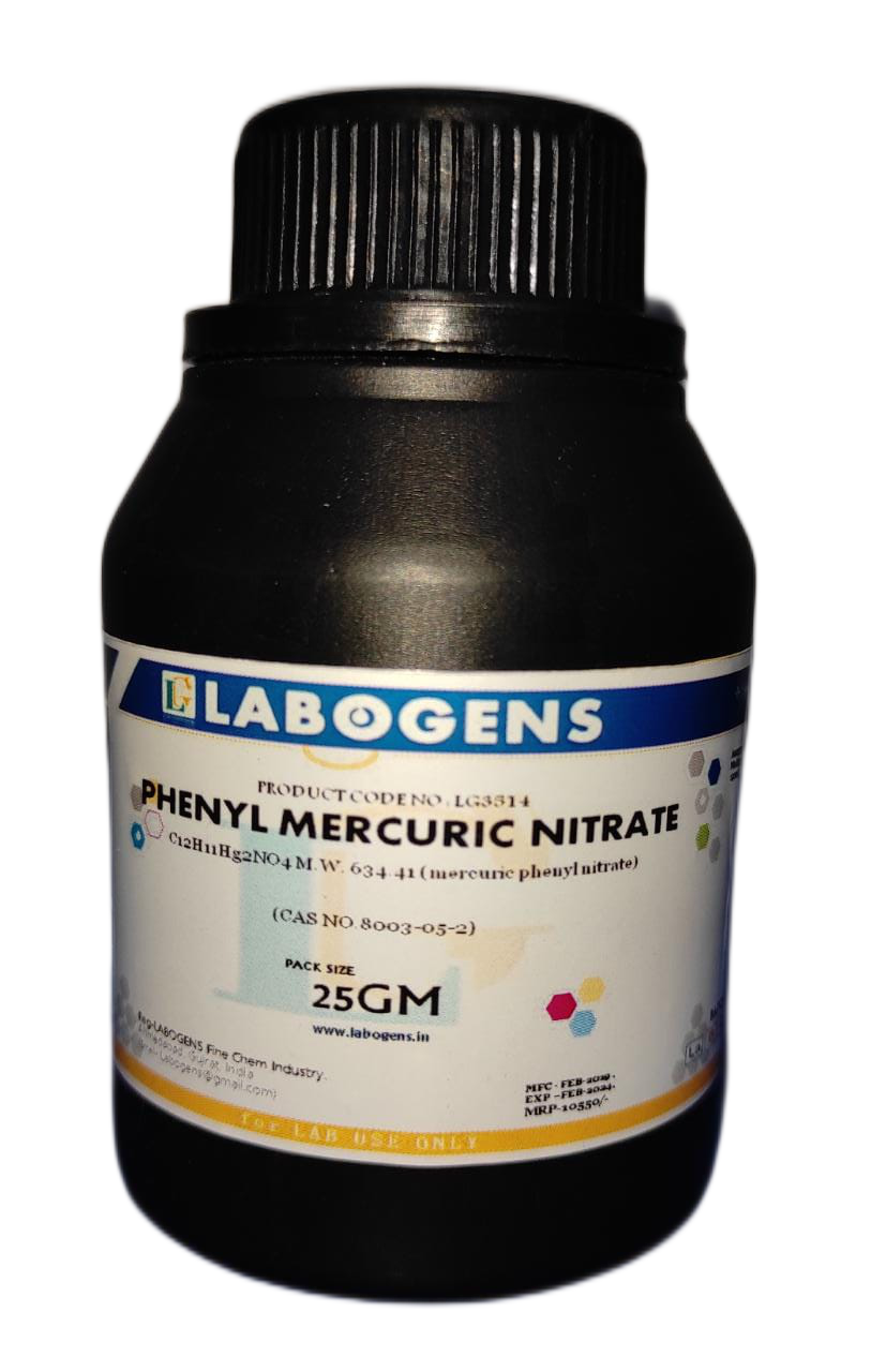Buy PHENYL MERCURIC NITRATE (basic) 25gm Online - Get 5% Off