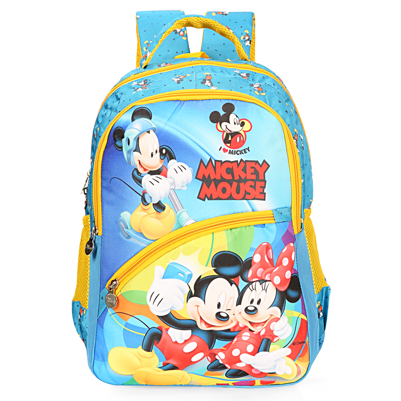 Buy Disney School bag with bottle pocket for school, college, casual ...