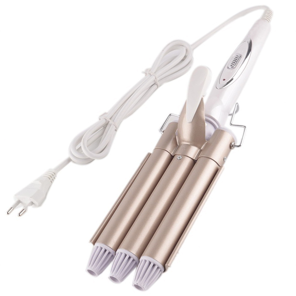 Buy Professional Hair Curling Iron Ceramic Triple Barrel Hair Curler Irons Wave Styling Tools ...