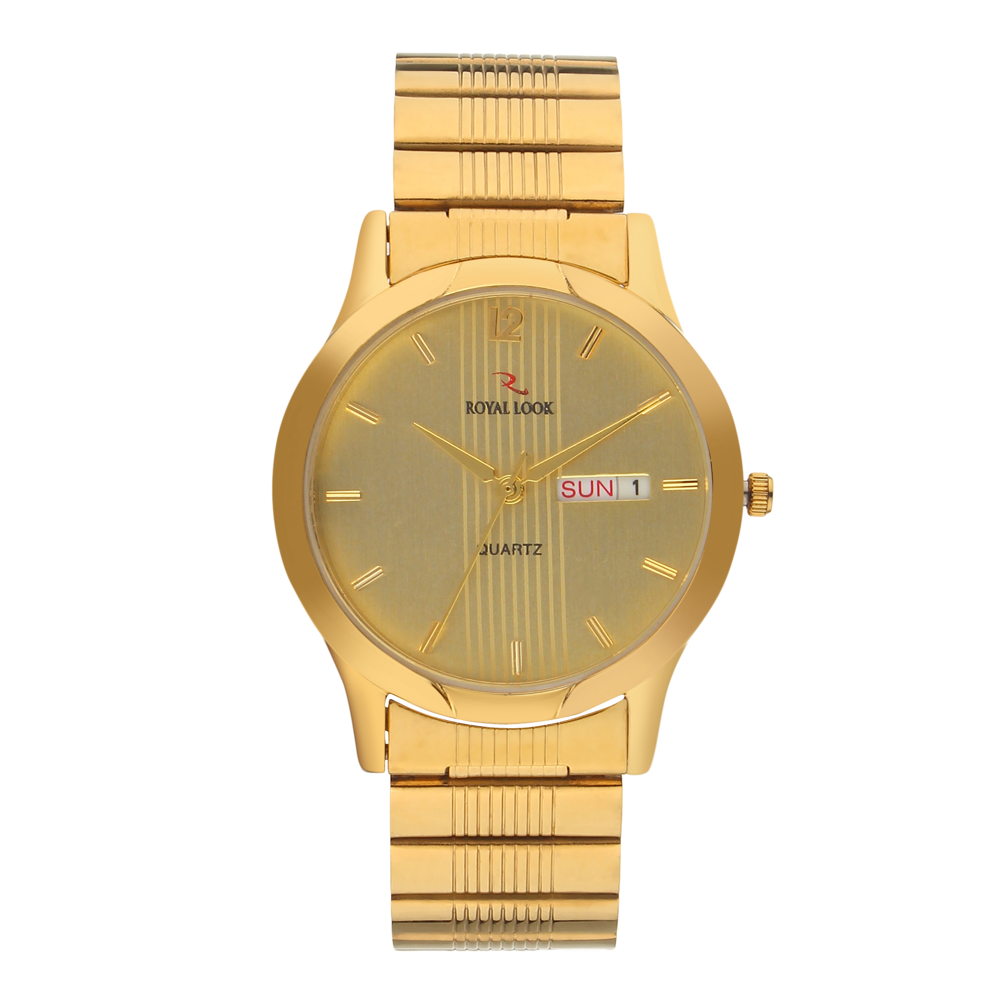 Buy ROYAL LOOK For Mens Golden Wrist Watch Model No 1180 Online @ ₹799 ...