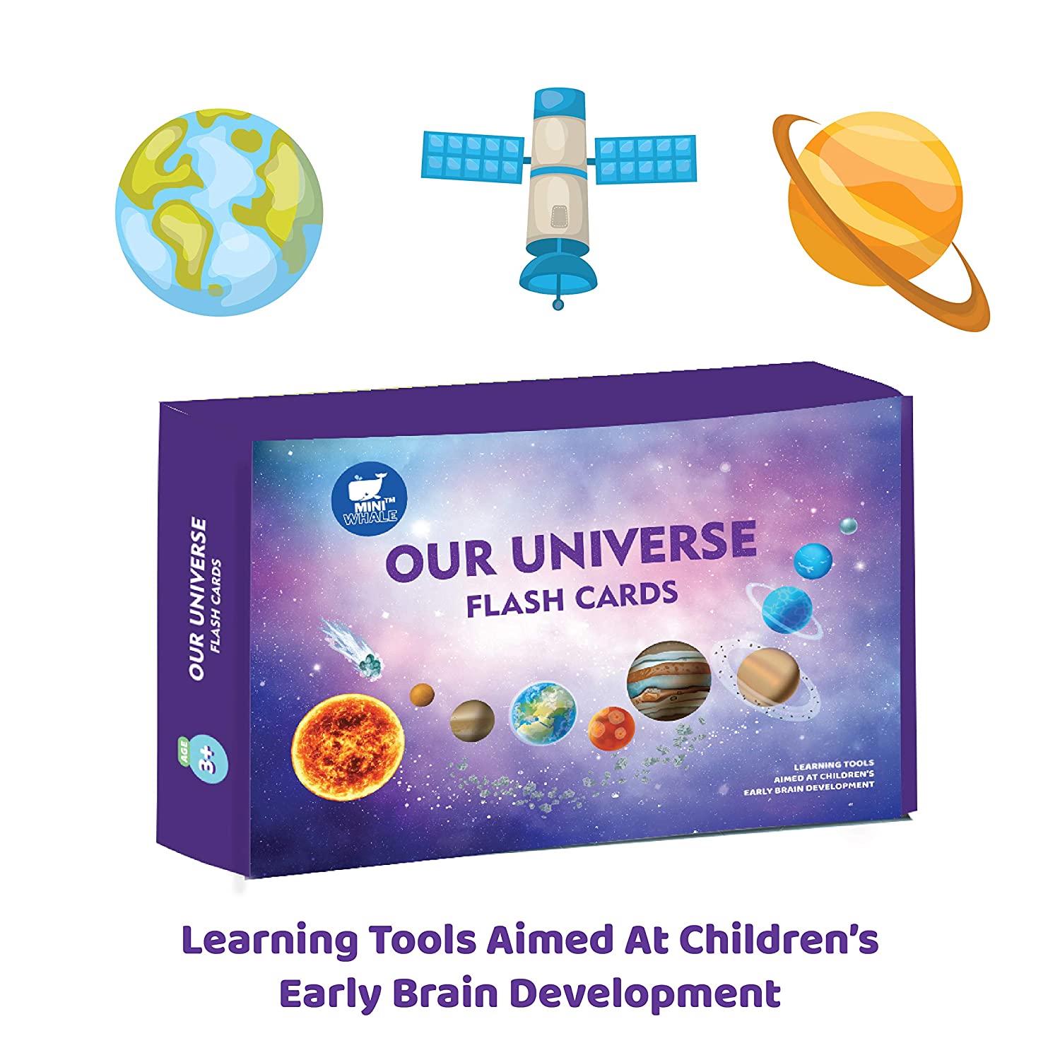 Buy Brainbox Games Jumbo Flashcards Our Universe Solar System Online ...