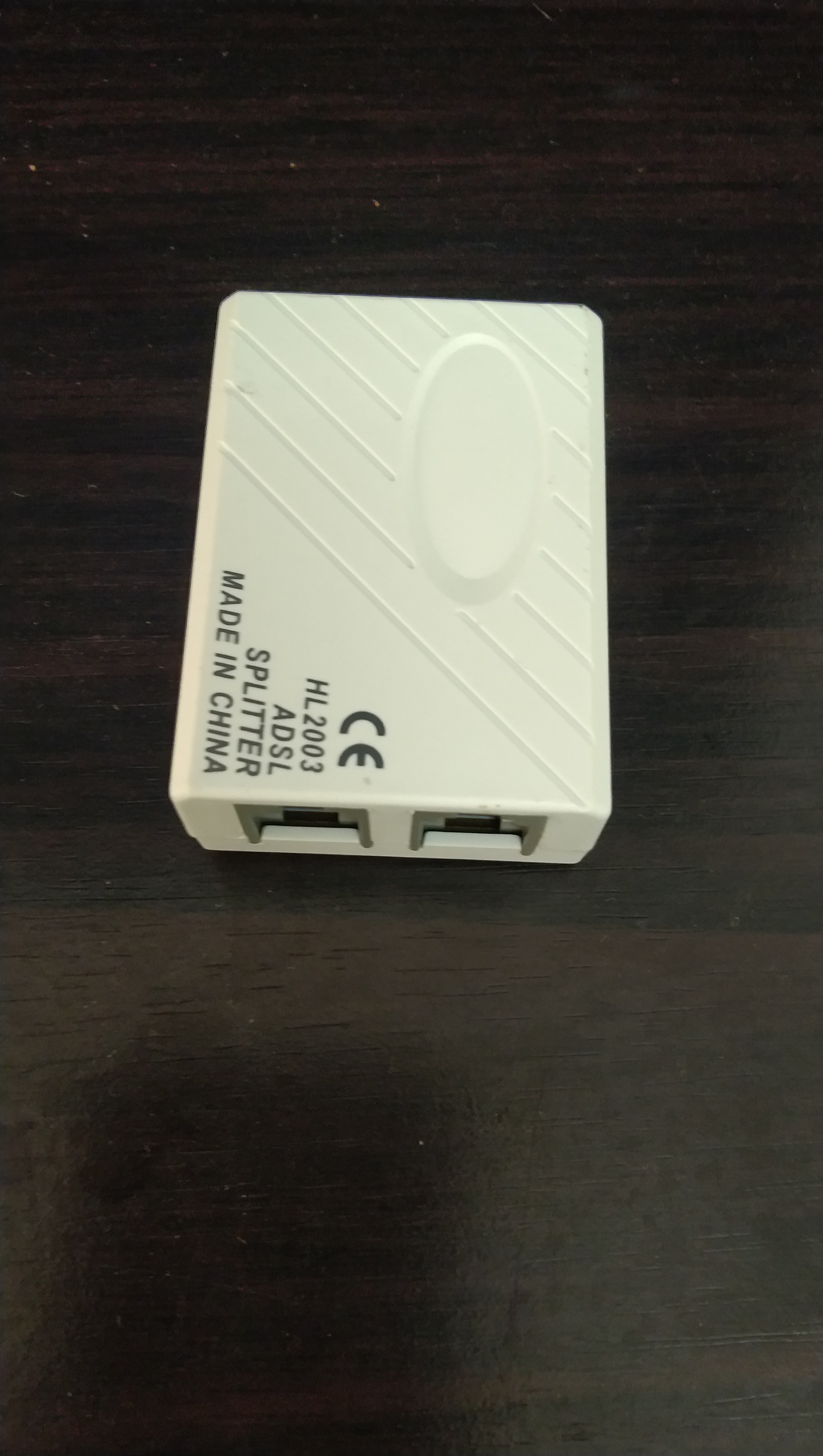 Buy ADSL SPLITTER RJ 11 FOR BROADBAND MODEM AND LANDLINE Online @ ₹119 ...