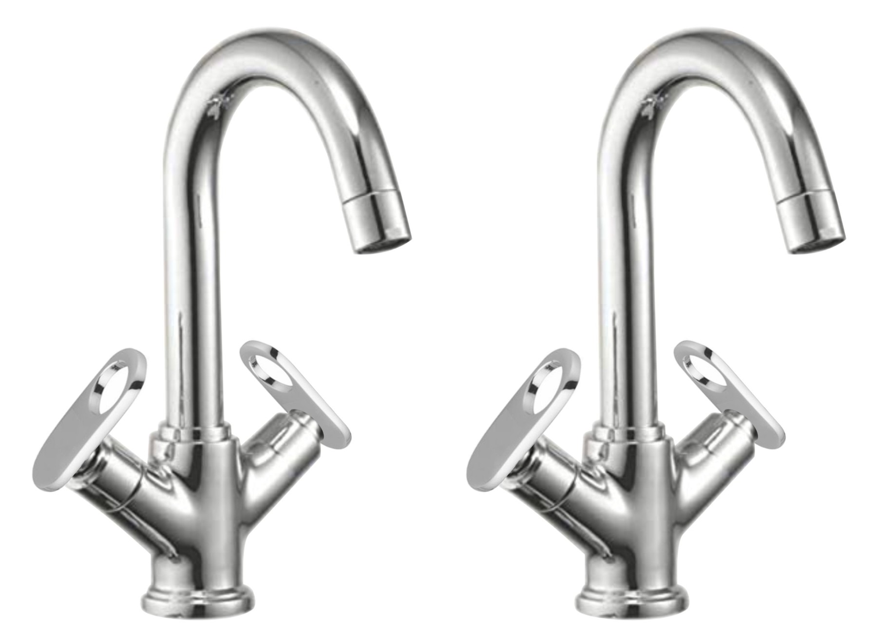 Buy Joyway Oreo Basin Mixer Tap Brass, Wash Basin Pillar Cock Water ...